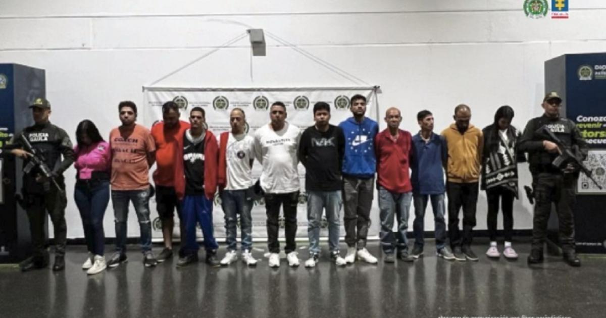 Asegurados diez presuntos integrantes de ‘La Raya’ en Medellín | Alerta ...