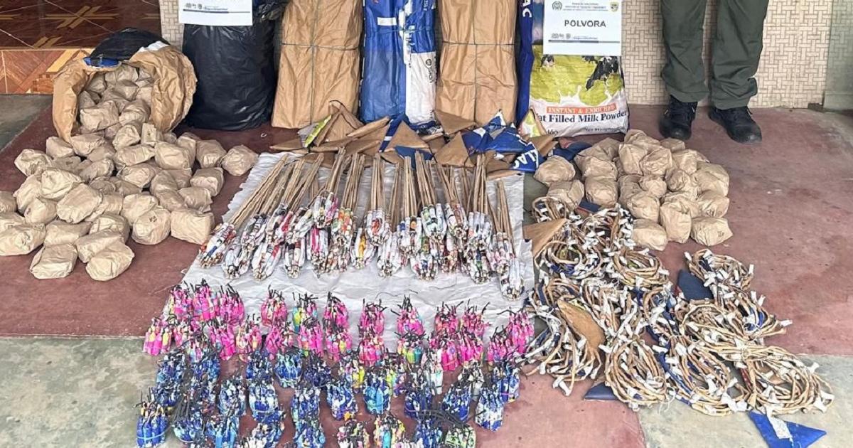 Autoridades incautaron pólvora negra en la vía Barbosa – Cisneros | Alerta Paisa