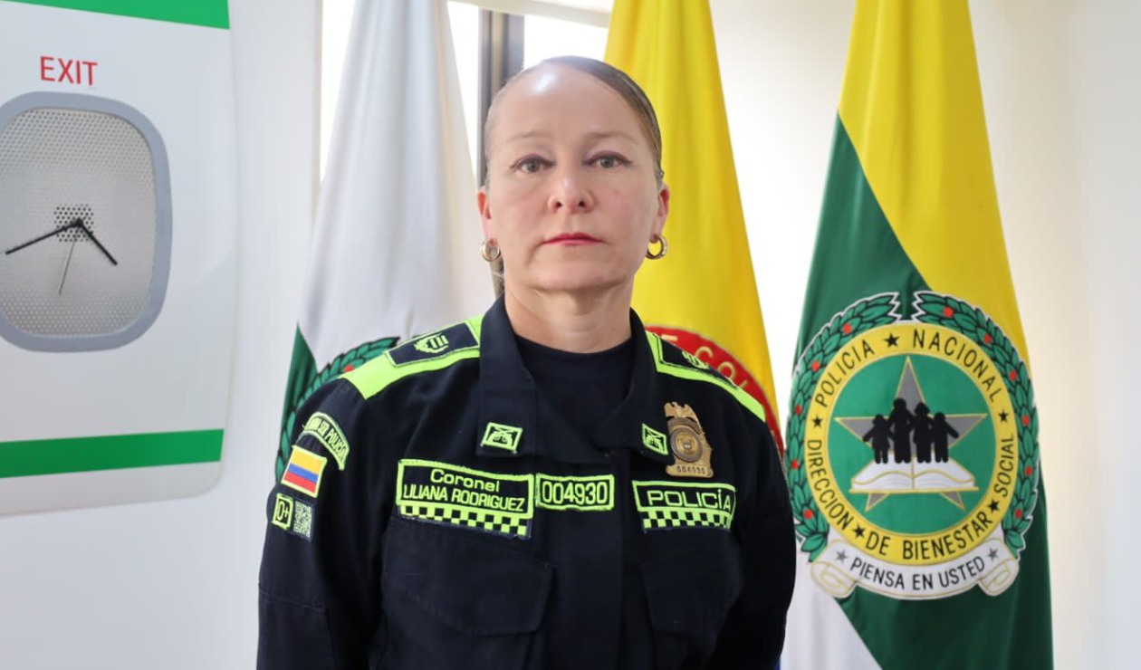 La coronel Sandra Liliana Rodríguez comandante de la Metib | Alerta Tolima