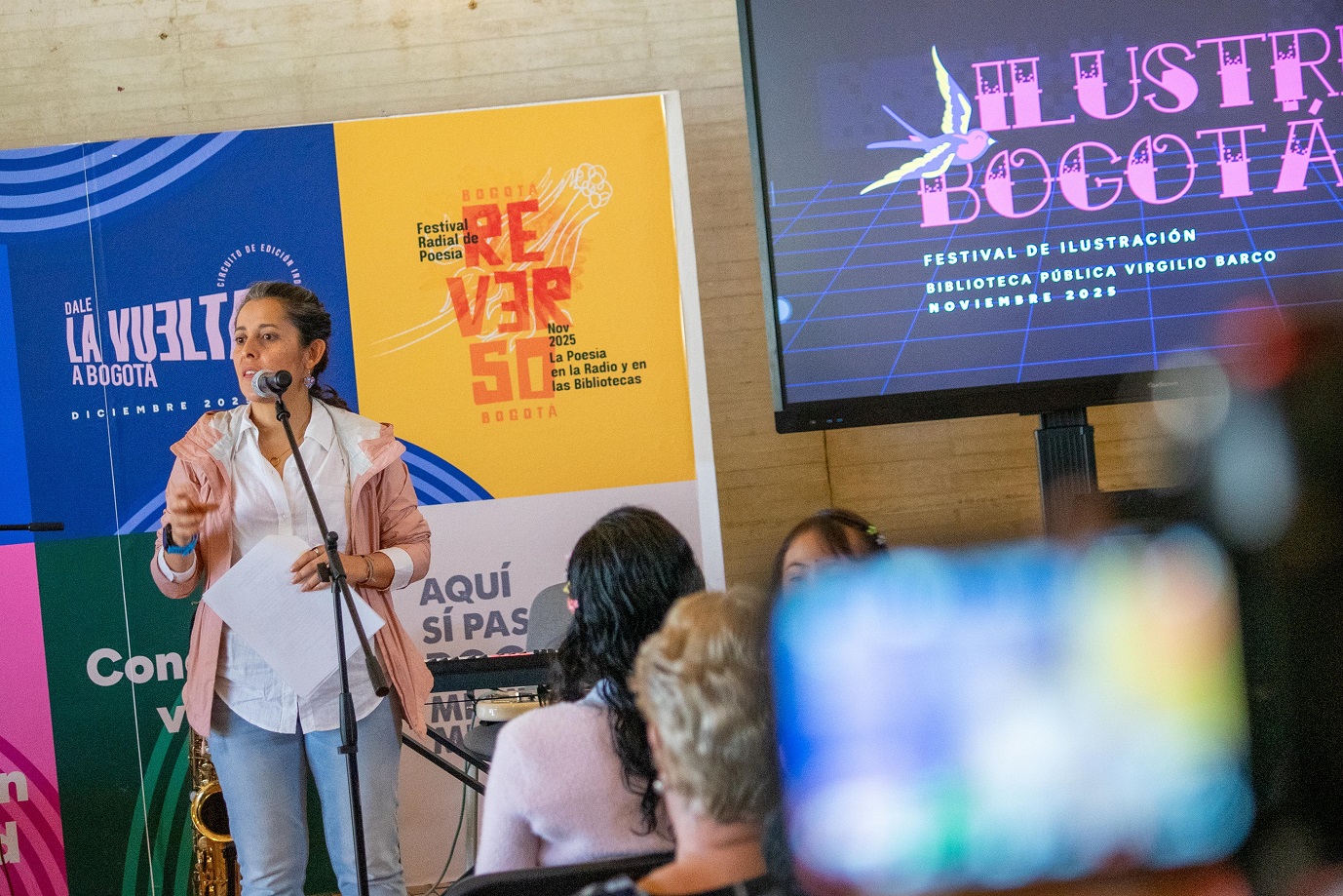 Las bibliotecas son espacios vivos para la comunidad: Andrea Victorino ...